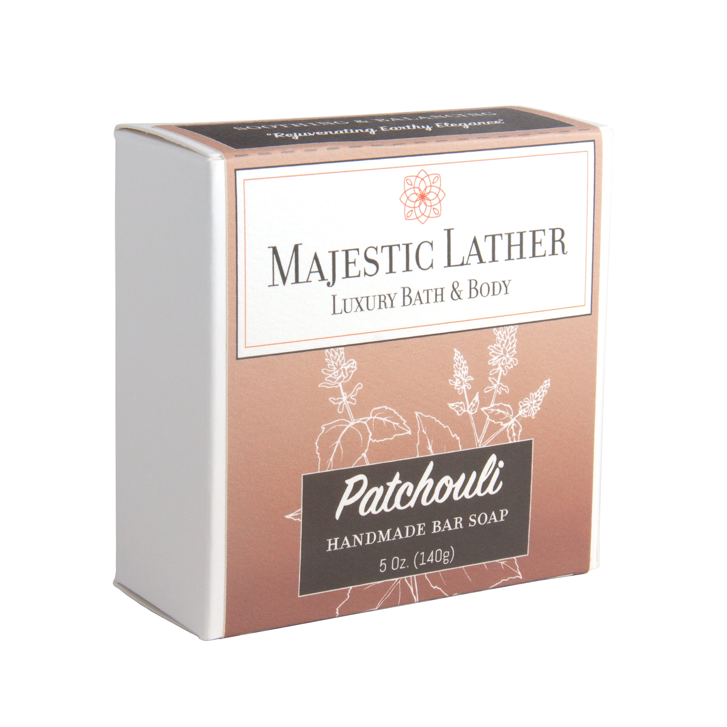 Majestic Lather Patchouli Luxury Handmade Bar Soap