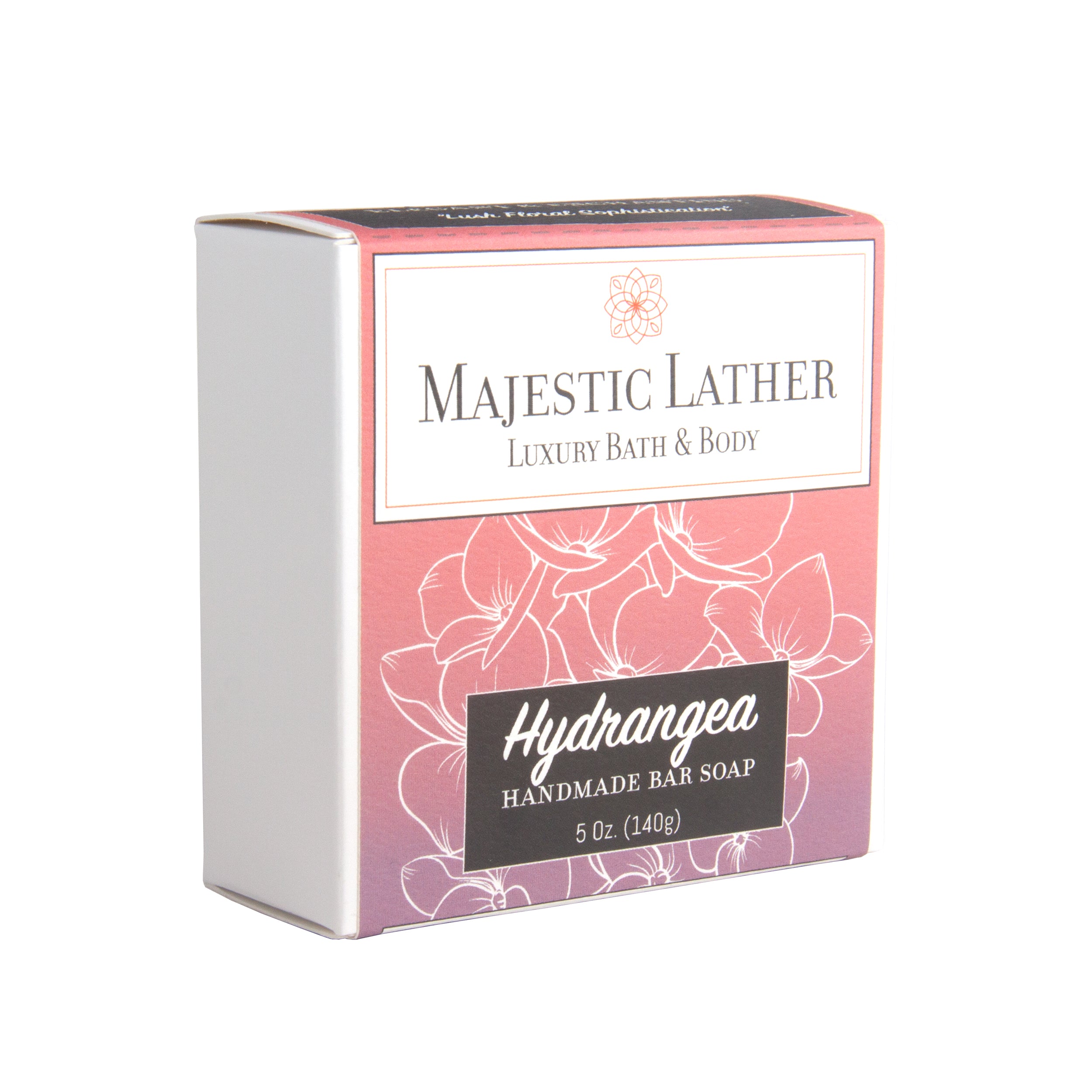 Majestic Lather Hydrangea Luxury Handmade Bar Soap